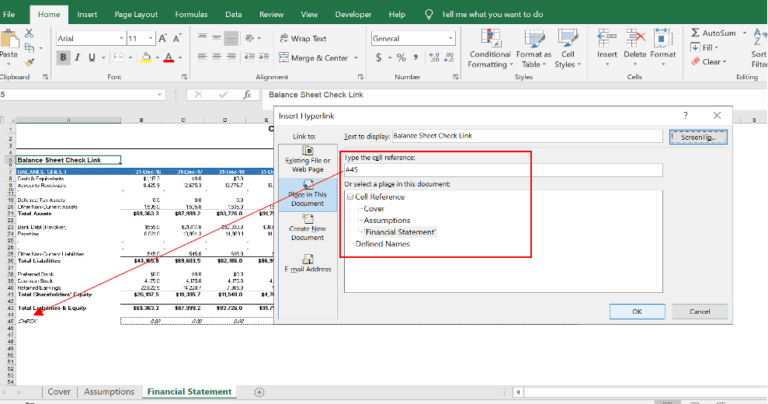 Creating a Dynamic Hyperlink in Excel & Use of Hyperlink Function