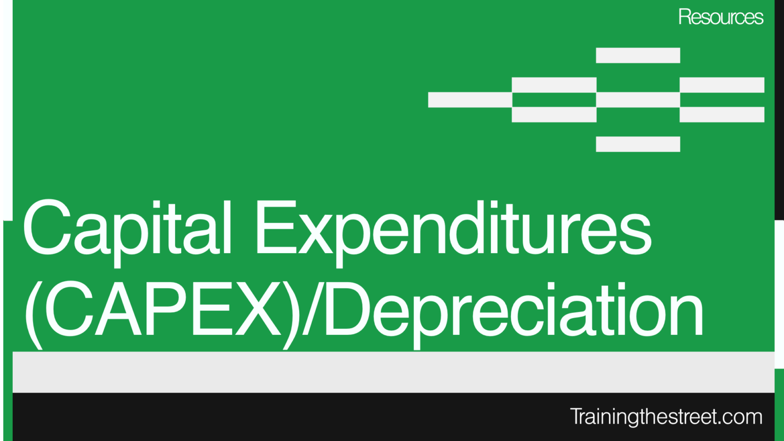 Capital Expenditures (CAPEX)/Depreciation - Training The Street ...